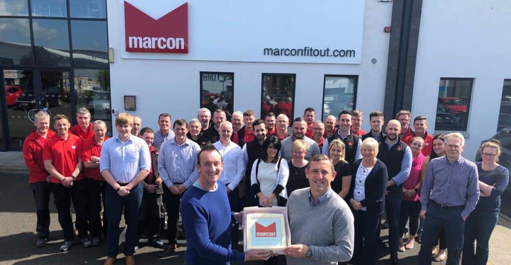 Marcon reaches landmark anniversary | Marcon Fit-Out